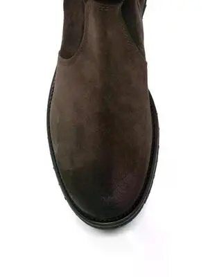 HENDERSON BARACCO Rear-zip Suede Boots