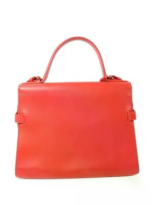 Delvaux Mm Tempete Tote Bag - Red