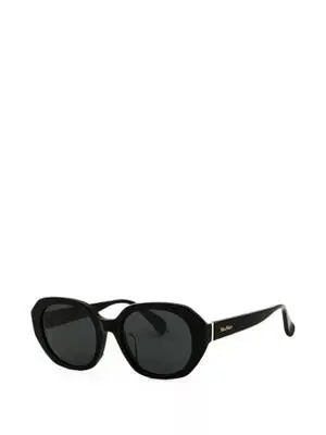 Max Mara Geometric-frame Sunglasses - Black