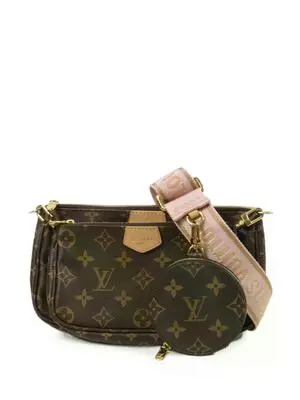 LOUIS VUITTON Monogram Multi Pochette Accessoires 2 Way Shoulder Bag - Brown
