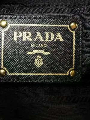 Prada Buckled Shoulder Bag