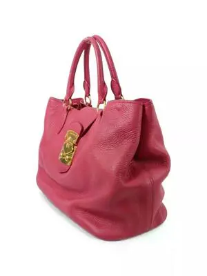 Miu Miu Madras Two-way Tote Bag