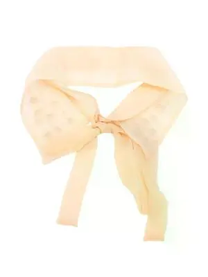 Seventy Crystal-embellished Self-tie Collar