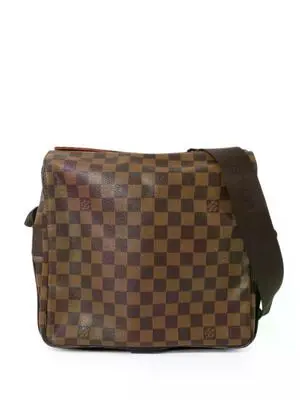 LOUIS VUITTON Damier Naviglio Messenger Bag - Brown