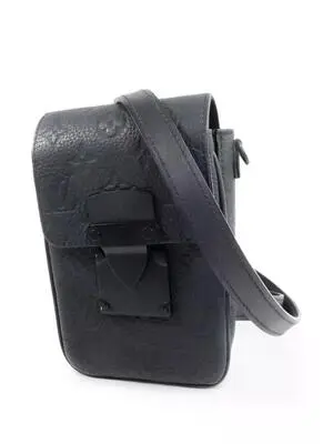 LOUIS VUITTON Monogram Taurillon S-lock Cross Body Bag