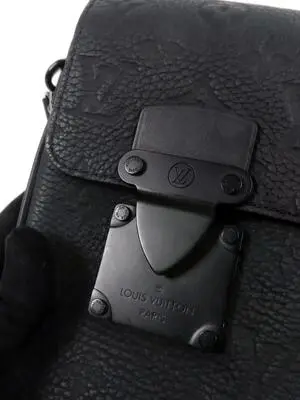 LOUIS VUITTON Monogram Taurillon S-lock Cross Body Bag