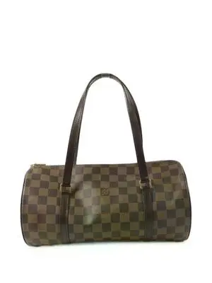LOUIS VUITTON Gm Damier Ebene Papillon Holdall Bag - Brown