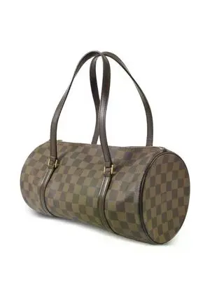 LOUIS VUITTON Gm Damier Ebene Papillon Holdall Bag