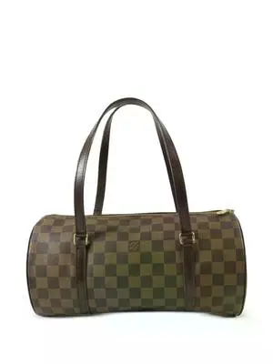 LOUIS VUITTON Gm Damier Ebene Papillon Holdall Bag