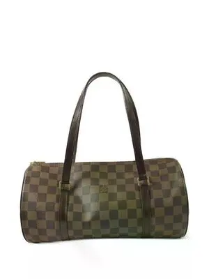 LOUIS VUITTON Gm Damier Ebene Papillon Holdall Bag