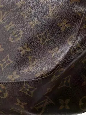 LOUIS VUITTON Looping Handbag Monogram Canvas Mm Satchel