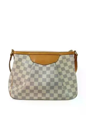 LOUIS VUITTON Pm Damier Azur Siracusa Shoulder Bag