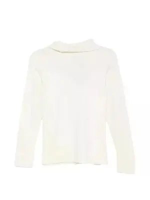 VELA SHOP Roll-neck Raglan-sleeve Sweater - Neutrals
