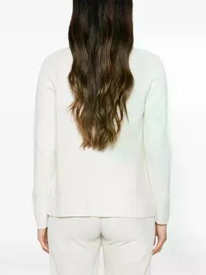 VELA SHOP Roll-neck Raglan-sleeve Sweater - Neutrals