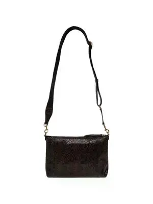 Isabel Marant Étoile Nessah Snake-effect Leather Cross Body Bag