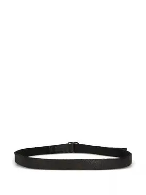 Guidi Full-grain Leather Ring Belt