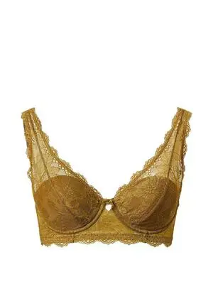TWINSET Lace Bralette Brown