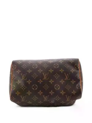 LOUIS VUITTON Speedy Handbag Monogram Canvas 25 Satchel