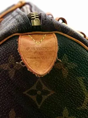 LOUIS VUITTON Speedy Handbag Monogram Canvas 25 Satchel