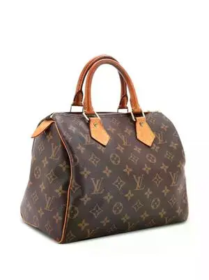 LOUIS VUITTON Speedy Handbag Monogram Canvas 25 Satchel