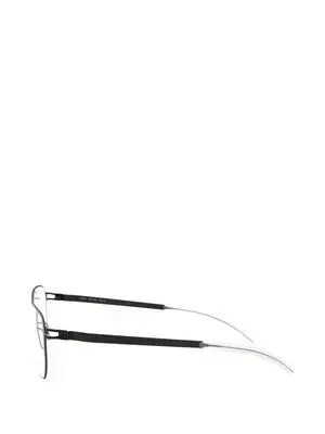 Mykita Rem Rectangle-frame Glasses - Black