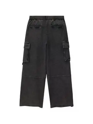 Izzue Faded-effect Cargo Pants