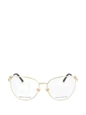 Carolina Herrera Cat-eye Frame Glasses - Gold