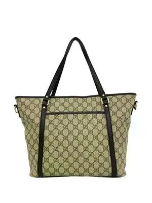 Gucci 2000-2015 Gg Supreme Joy Convertible Tote Satchel