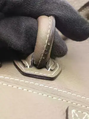 Celine 2000-2015 Nano Leather Luggage Tote Satchel