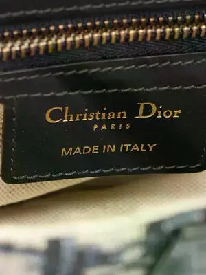 Dior 2000-2026 Oblique Canvas Saddle Bag Shoulder Bag
