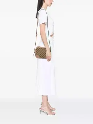 Gucci 2000-2015 Gg Canvas Bree Crossbody Bag