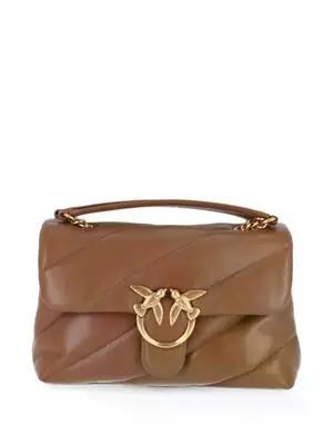 Pinko Medium Love Bag Quilted Leather Shoulder Bag