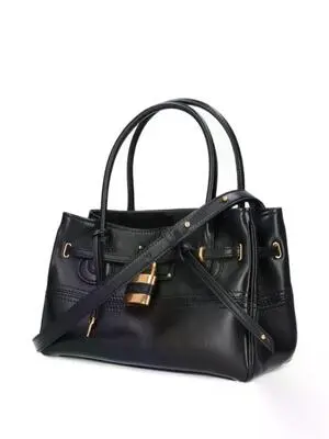 Chloé Small Paddington Padlock-detail Leather Tote Bag