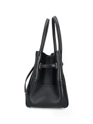 Chloé Small Paddington Padlock-detail Leather Tote Bag