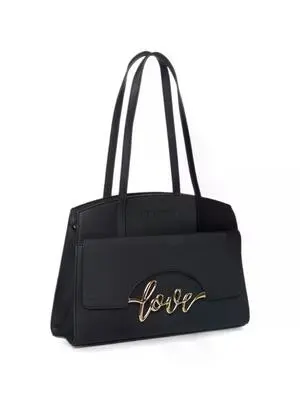 Moschino Logo-plaque Shoulder Bag