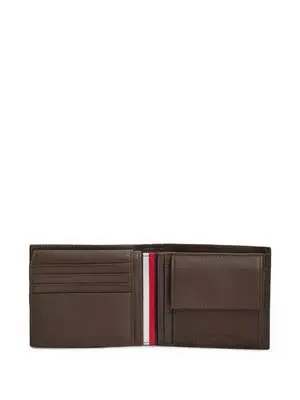 Tommy Hilfiger Logo-plaque Bifold Wallet - Brown