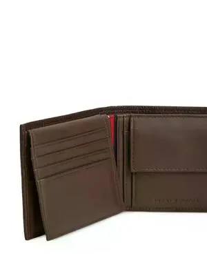 Tommy Hilfiger Logo-plaque Bifold Wallet - Brown