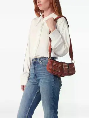 LANCEL Multipocket Stud-embellished Shoulder Bag