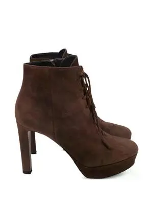 Prada Lace Up Booties