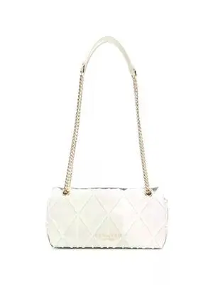 ERMANNO FIRENZE Small Belen Leather Shoulder Bag - Neutrals