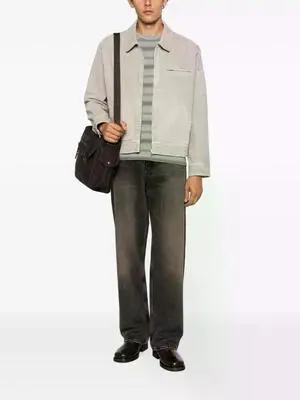 A.p.c. Zip-up Corduroy-collar Jacket
