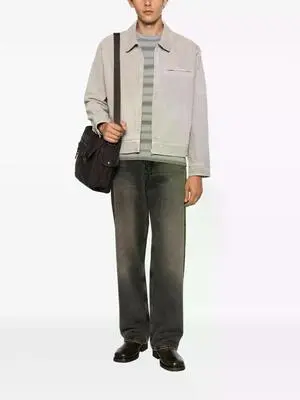 A.p.c. Zip-up Corduroy-collar Jacket