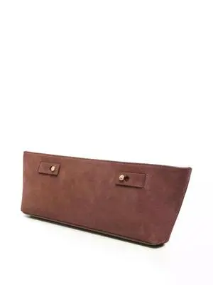 Erika Cavallini Suede Clutch Bag
