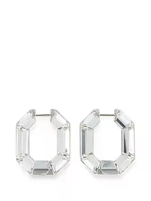 SWAROVSKI Lucent Crystal-embellished Earrings - Silver
