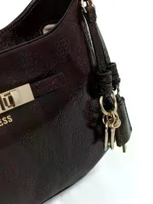Guess Carmella Logo-embossed Shoulder Bag