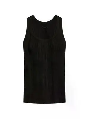 Isabel Marant Étoile Ribbed Logo-embroidered Top