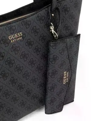 Guess Brenton Monogram-print Tote Bag