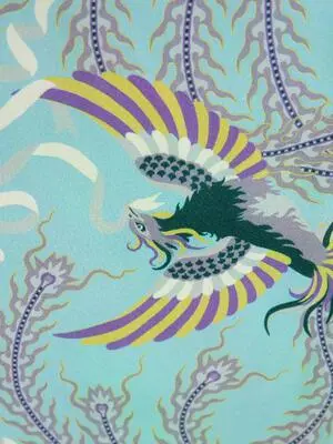 Shanghai Tang Two-faced Phoenix-print Double-sided Scarf