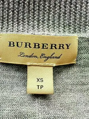 Burberry Vintage Check Elbow-patch Cardigan