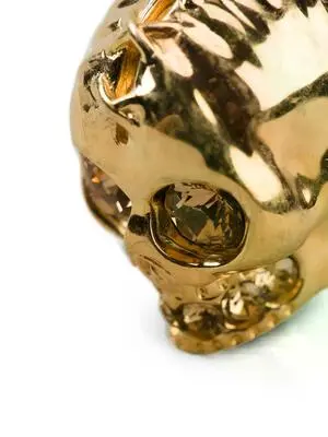 Alexander McQueen Skull Crystal-embellished Ring